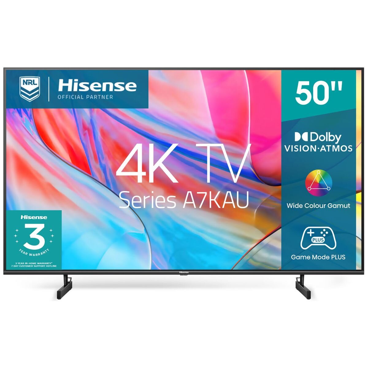 Hisense 50-inch A7KAU 4K UHD LED Smart TV 50A7KAU