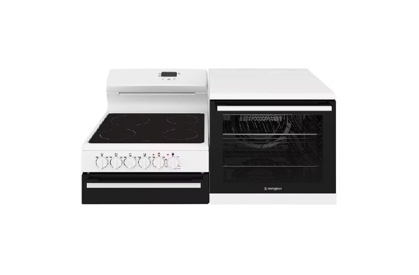 Westinghouse Elevated Electric Freestanding Cooker Ceramic Cooktop & R