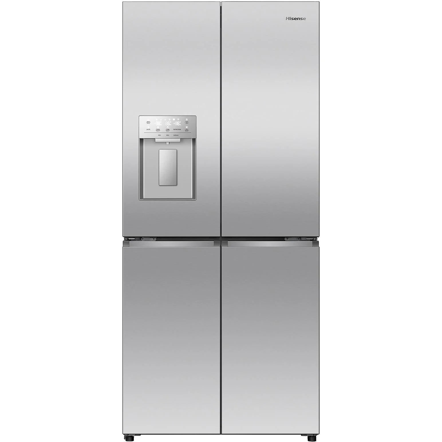 Hisense HRCD483TSW 483L PureFlat Slim French Door Fridge HRCD483TSW