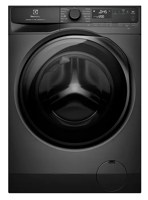 Electrolux 10kg Ultimate Care 700 Front Load Washing Machine - Dark On