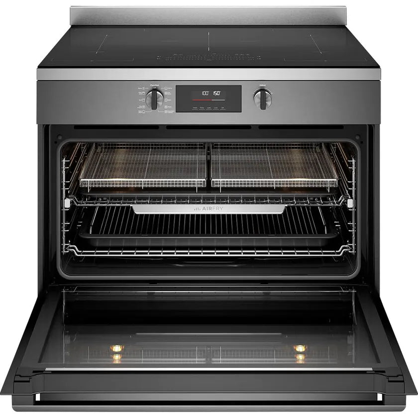 Westinghouse 900mm Pyrolytic Induction Freestanding Oven with AirFry W