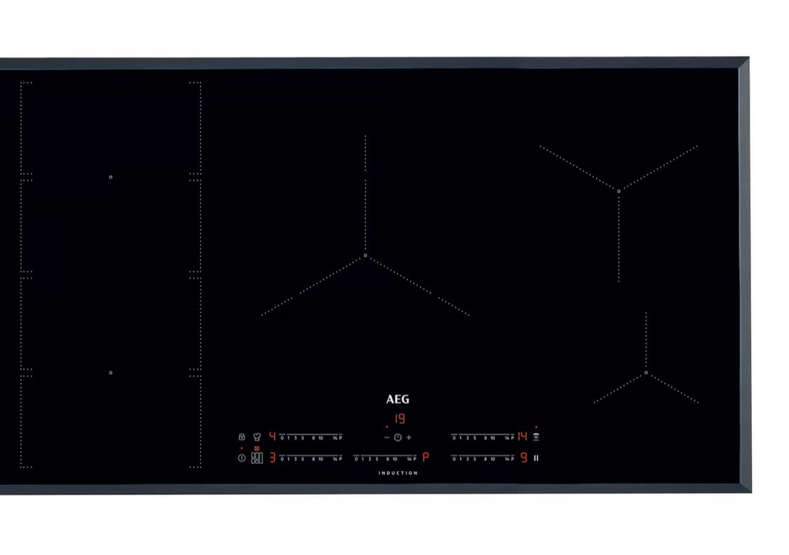 AEG 900mm 5 Zone Induction Cooktop with ProCook IKE95771FB