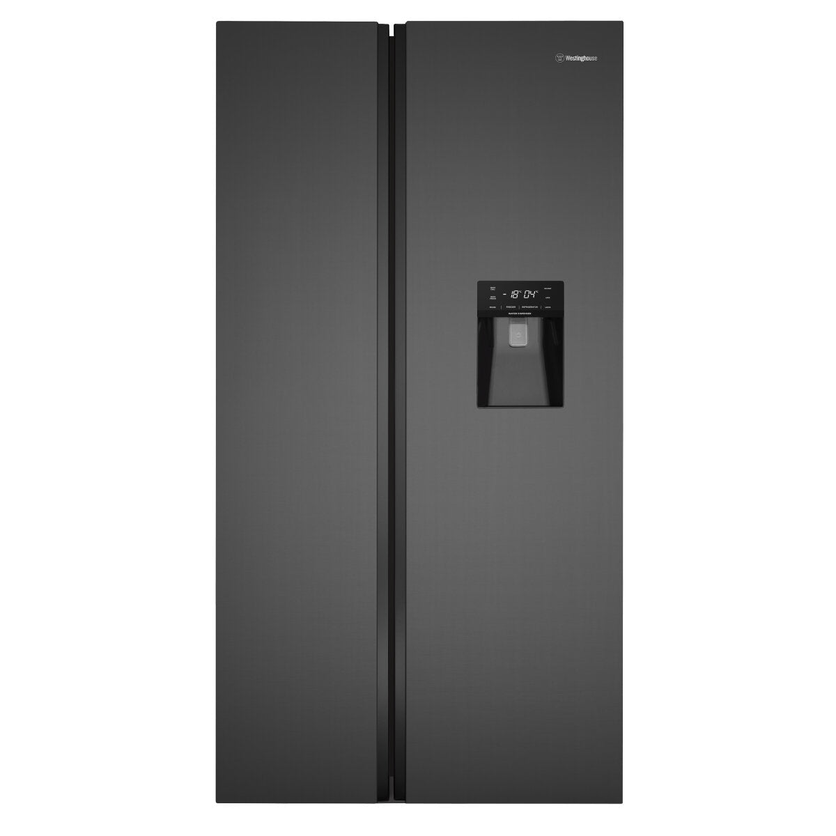 Westinghouse 624L Side By Side Fridge - Black Model Number: WSE6640BA